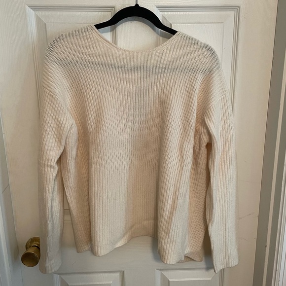 Theory | Sweaters | Theory Twylina Open Back Cashmere Sweater | Poshmark
